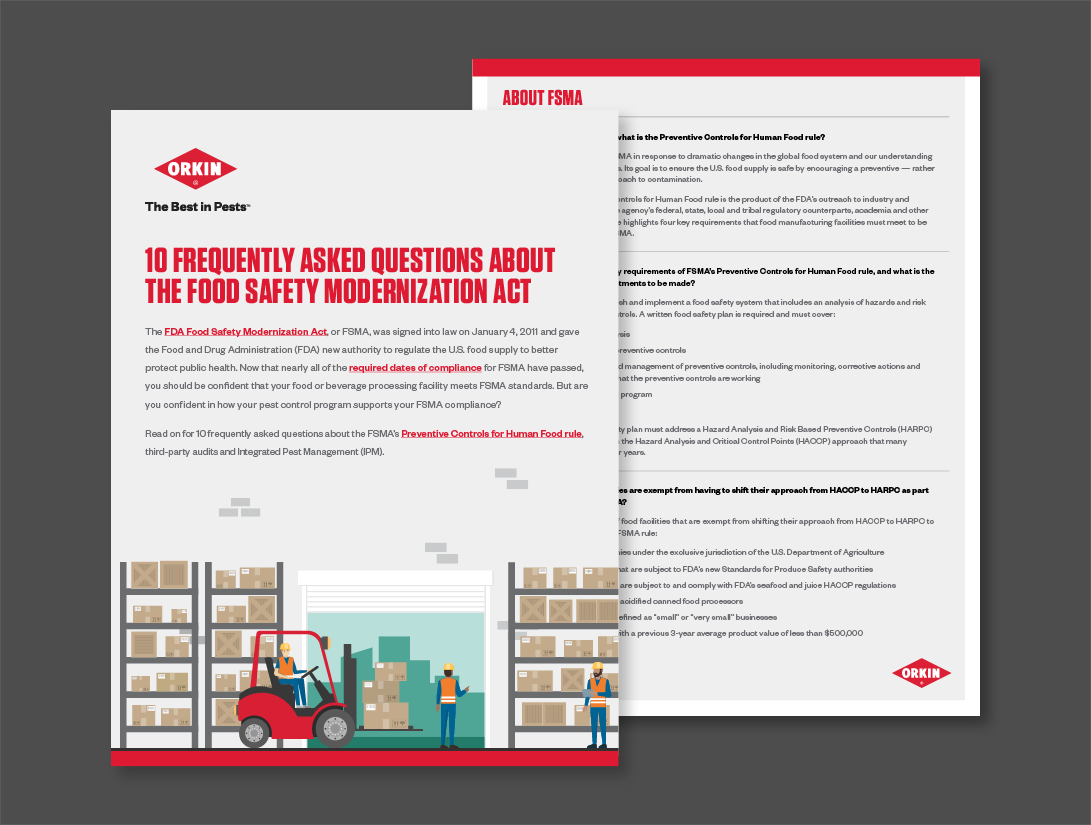 10 Frequently Asked Questions About FSMA